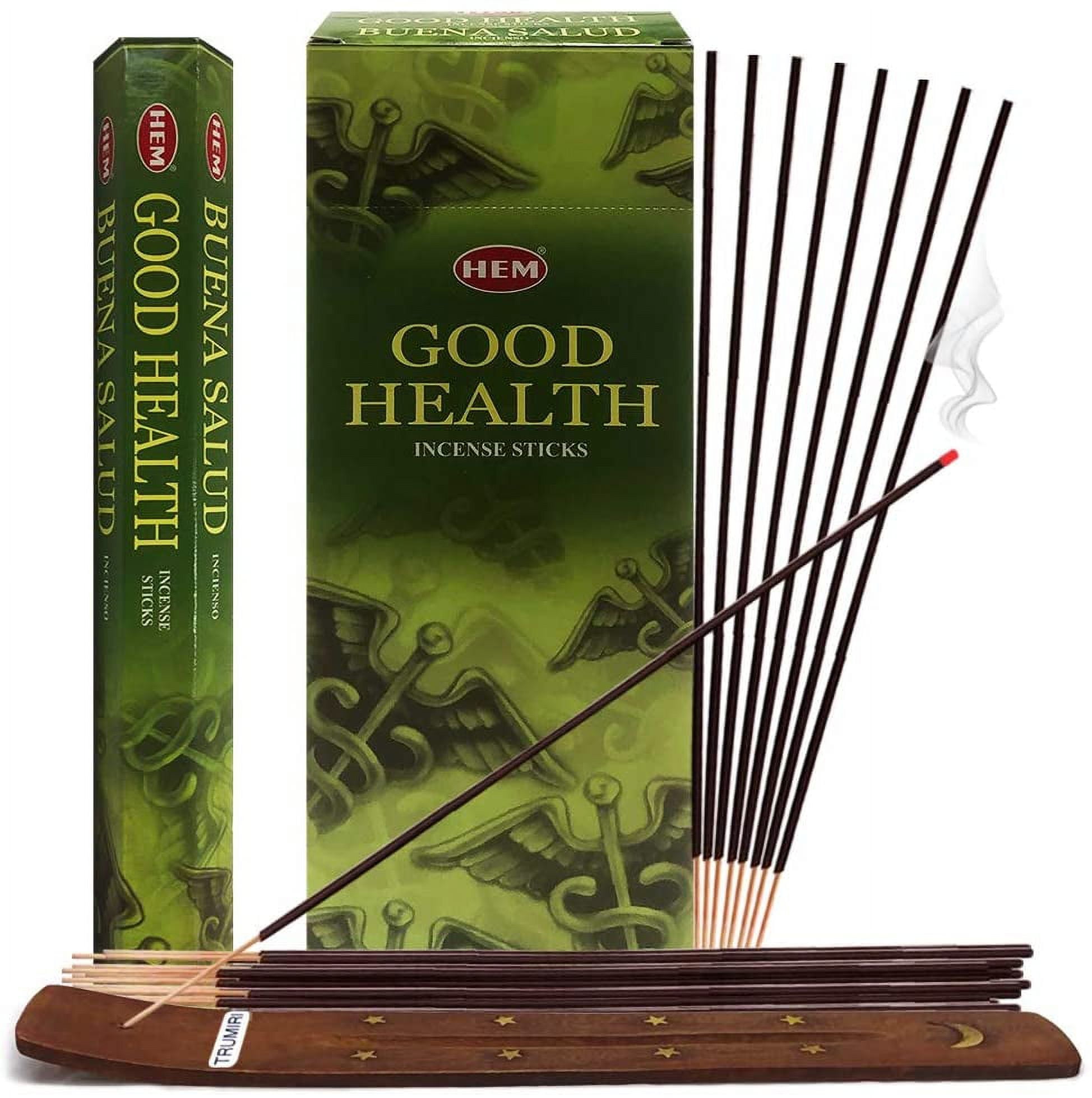 Good Health Incense Sticks And Incense Stick Holder Bundle Insence ...