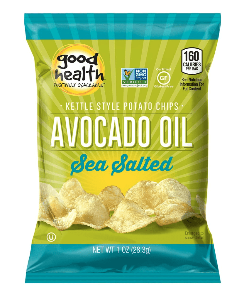 Good Health Natural Foods 1 oz Avocado Chips Sea Salt - Case of 30 ...