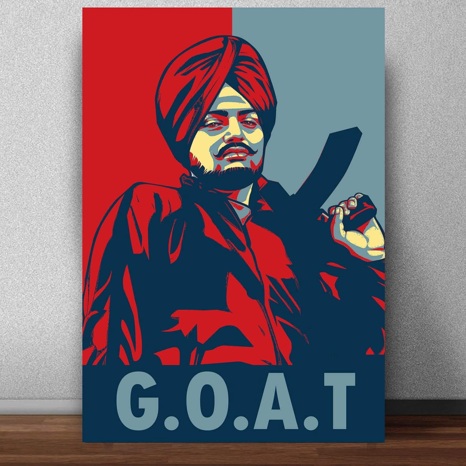 Good Hope Punjabi Actor Singer Sidhu Moosewala Poster For Room Office ...