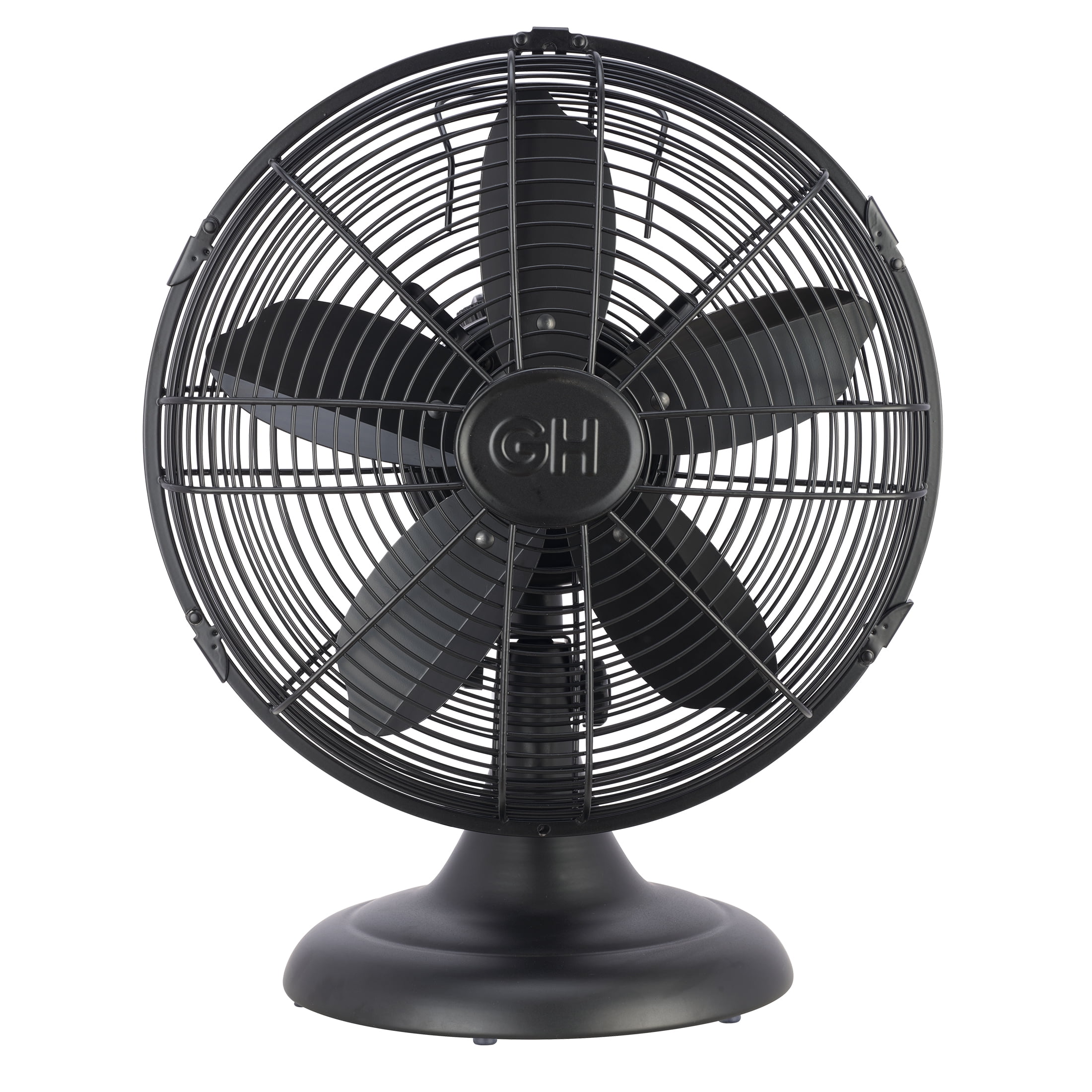 Good Housekeeping 12" 3-Speed Retro Table Fan - Walmart.com