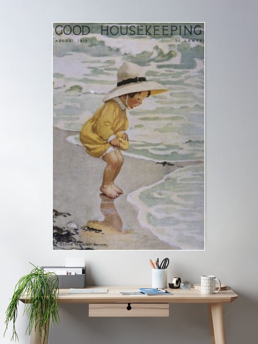 Good Housekeeping Magazine Cover Art Poster Wall Art, Modern Wall Decor ...