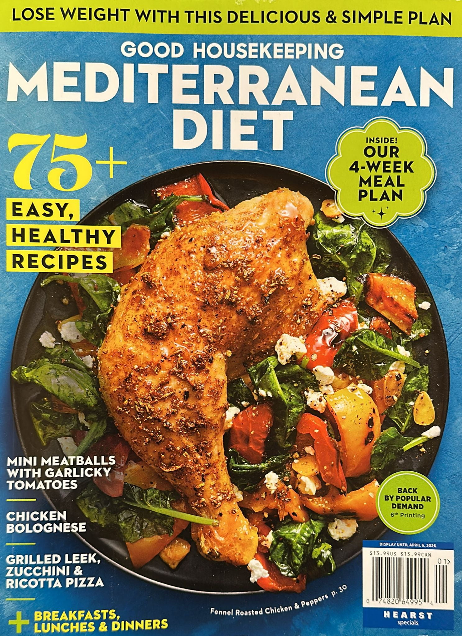 Good Housekeeping, Mediterranean Diet Magazine Issue 1 - Walmart.com