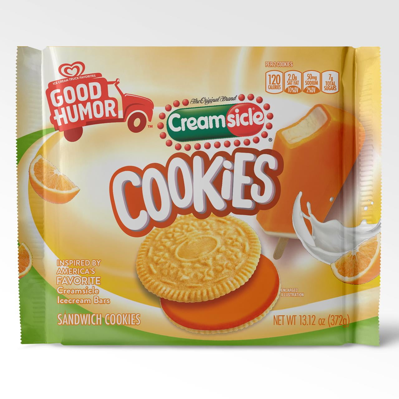 Good Humor Creamsicle Cookie - Walmart.com