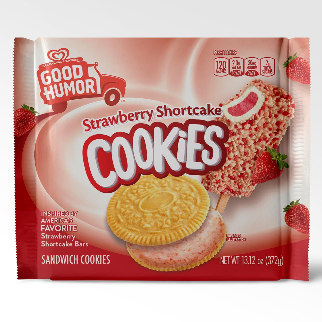Good Humor Strawberry Shortcake Cookies - Walmart.com
