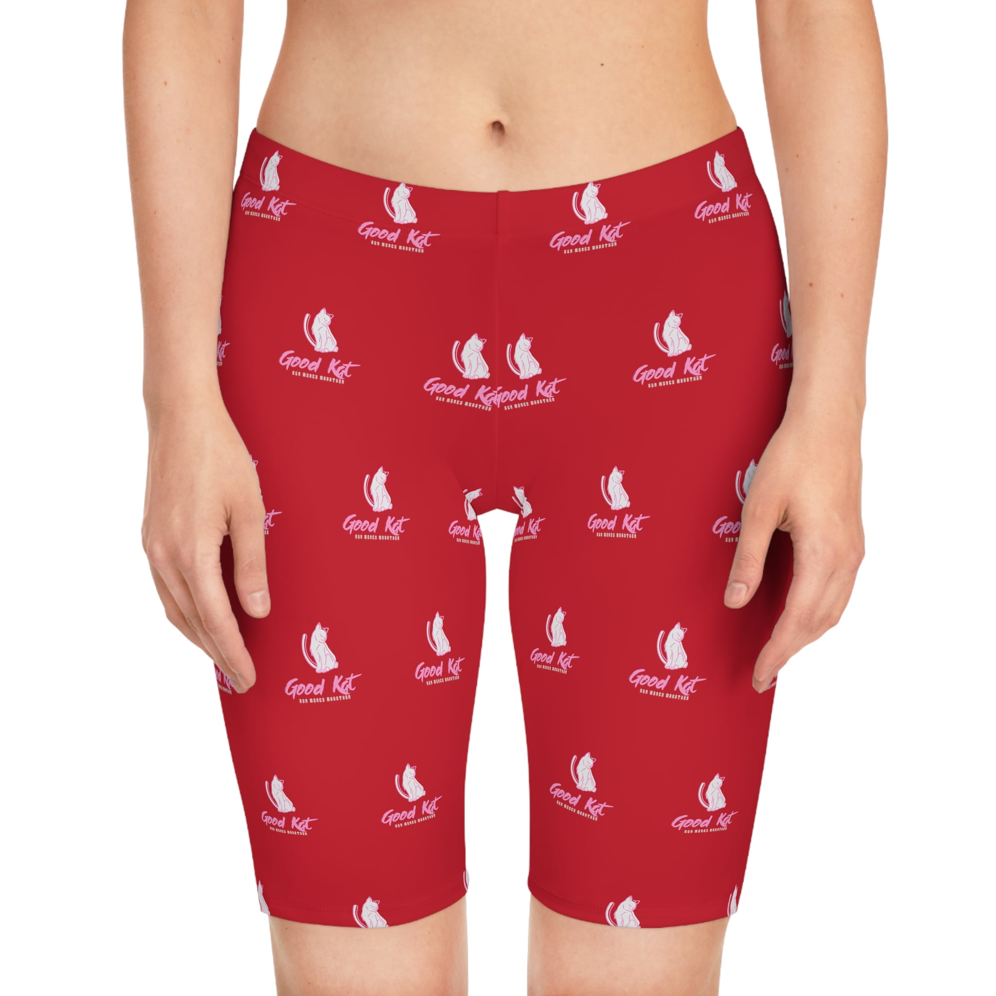 Good Kat Red Women's Bike Shorts - Walmart.com