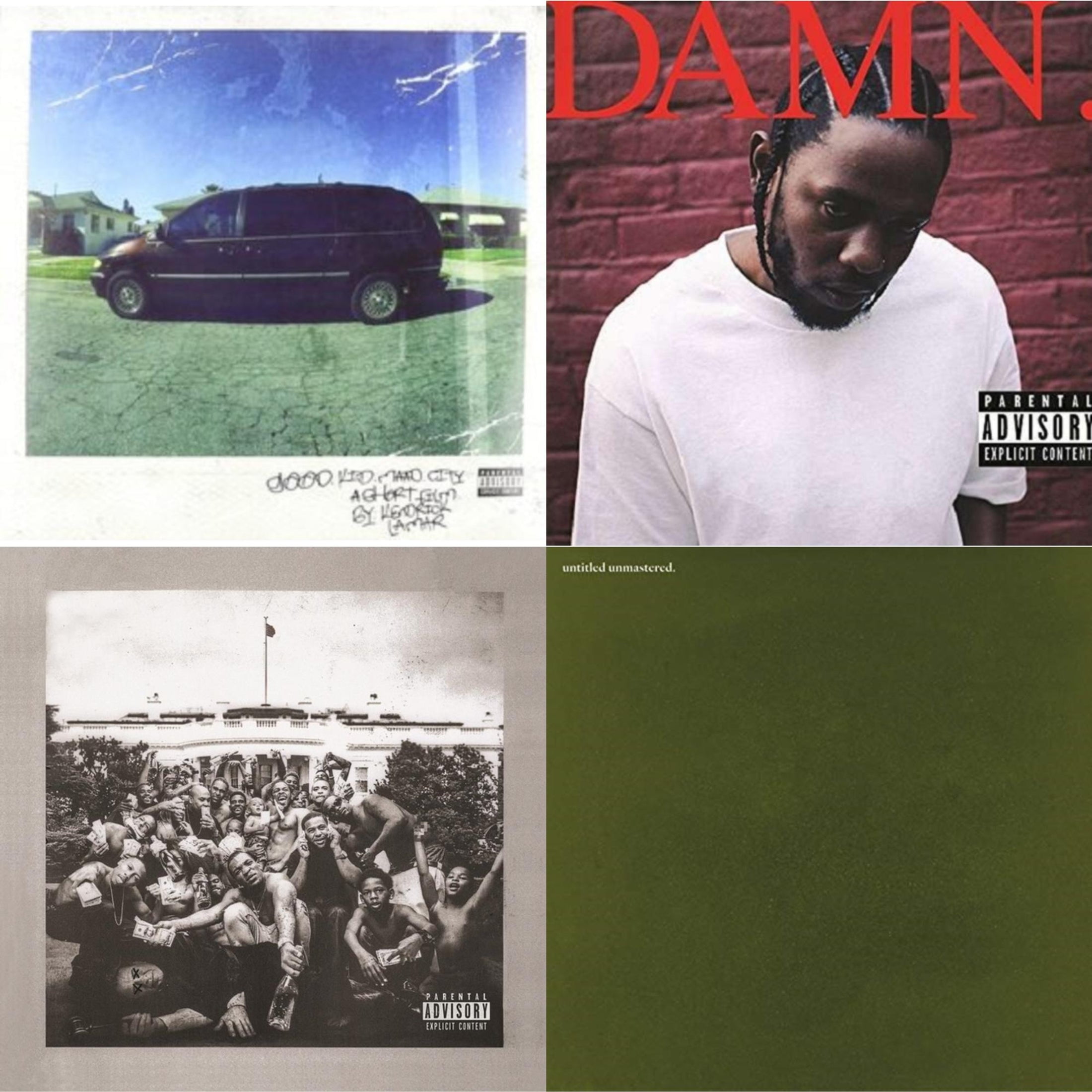 Good Kid, M.A.A.D City & Damn. (X) (2LP/180G) & To Pimp A Butterfly ...