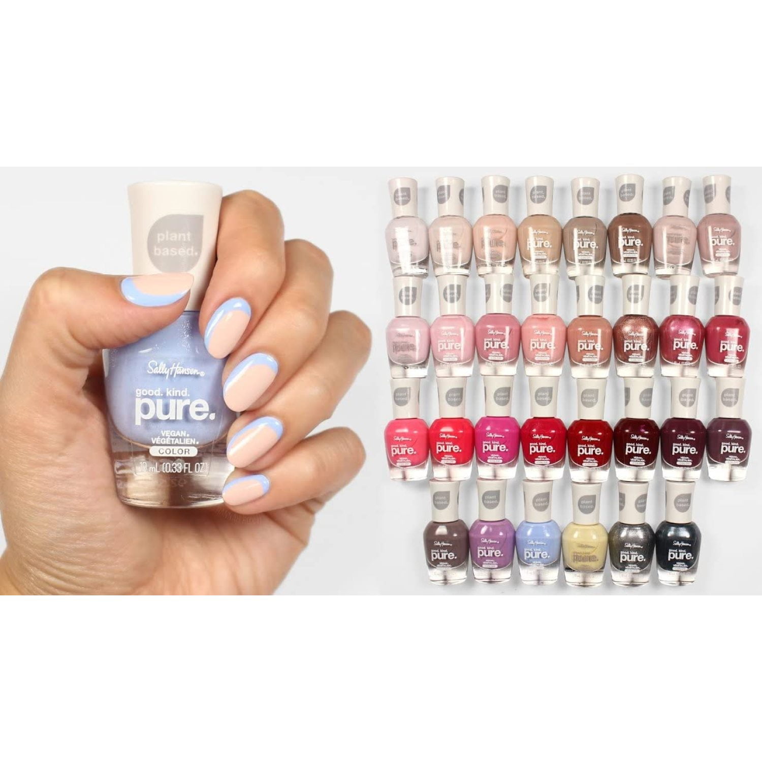 Good Kind Pure Nail Polish Set 6-Piece Random Collection - NEW - Vegan - No Repeats, (New and ...