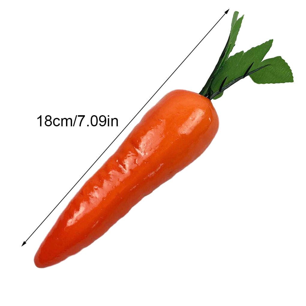Good-Life Artificial Carrot Simulation Foam Vegetable Home Table ...