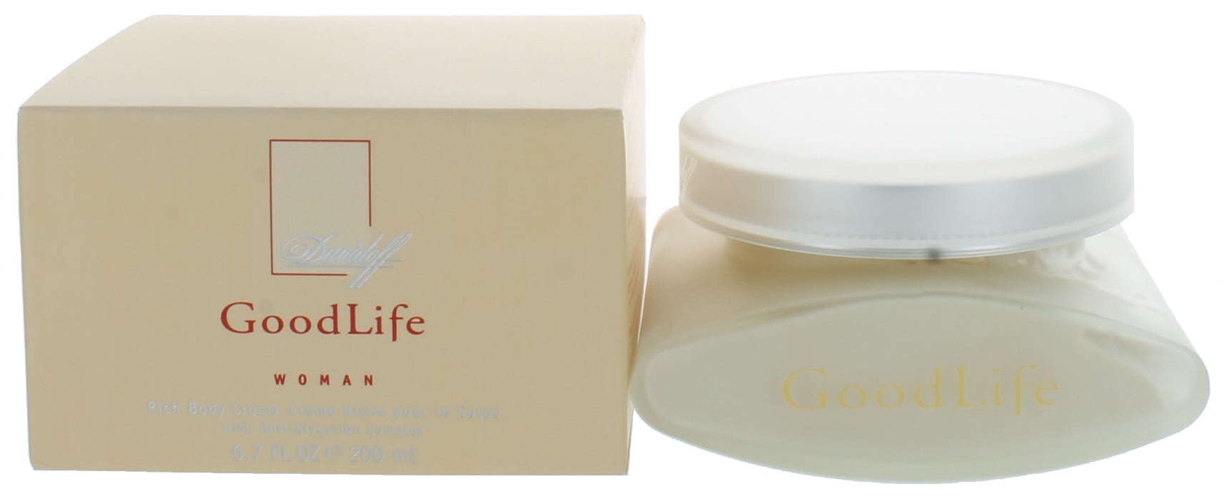 Good Life by Davidoff for Women Rich Body Cream 6.7 oz. - Walmart.com
