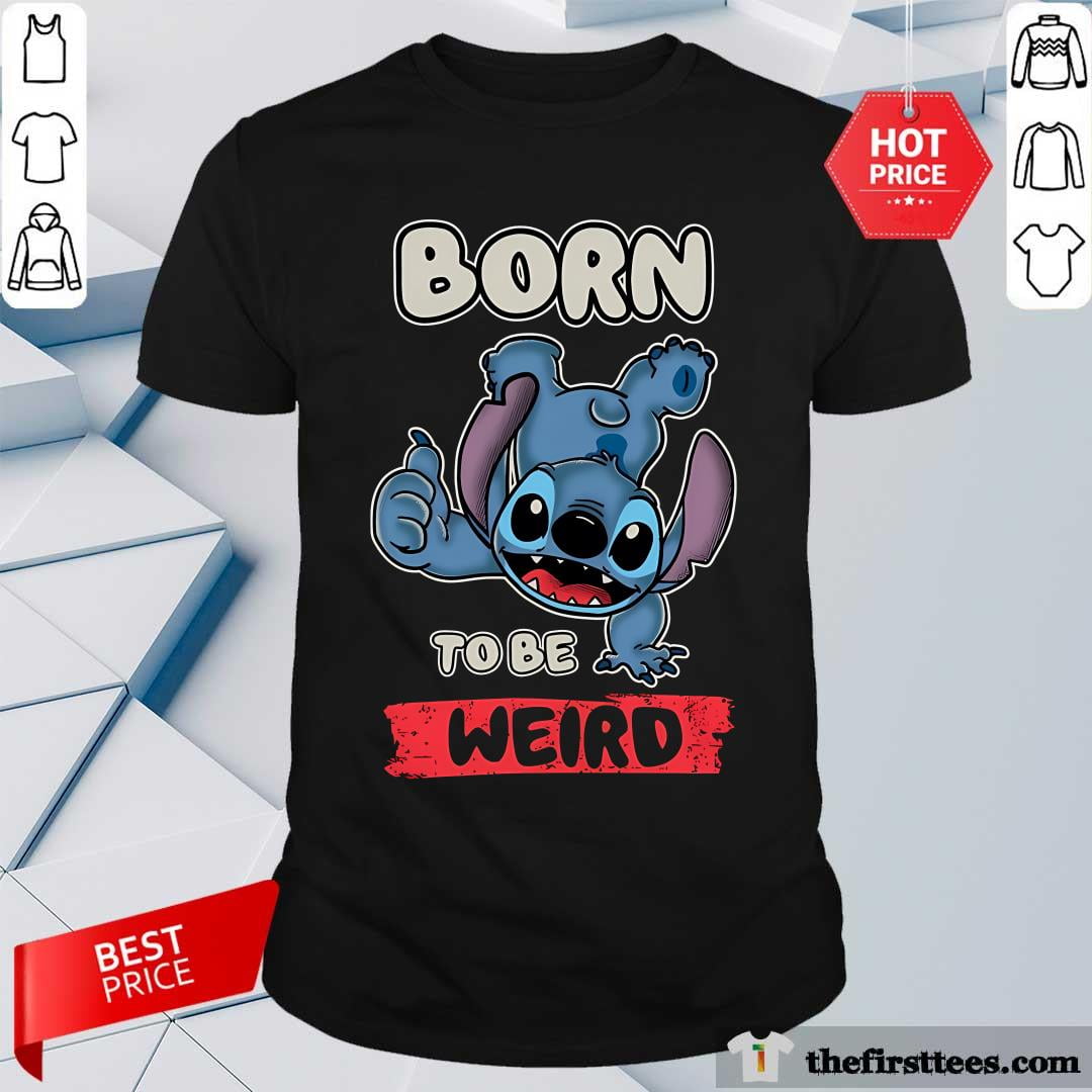 Good Lilo And Stitch Born To Be Weird Tshirt - Walmart.com