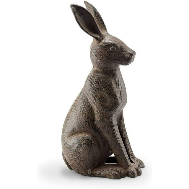 Good Listener Cast Iron Rabbit Sculpture - Walmart.com