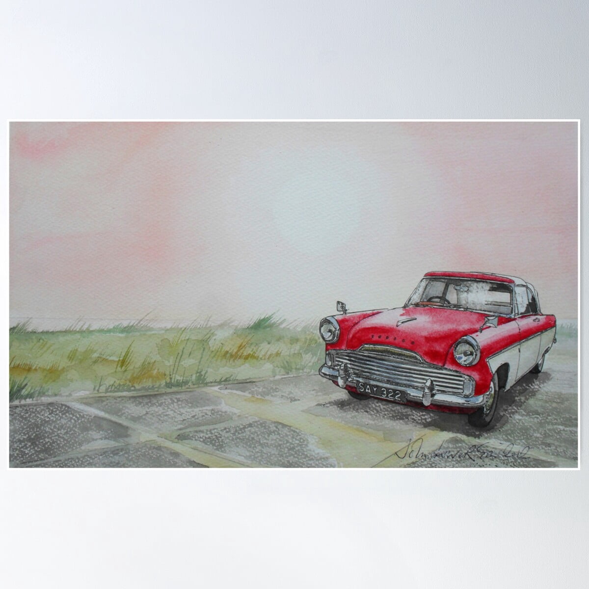 Good Lord It'S A Ford (Zodiac) Poster Wall Art, Modern Wall Decor For ...