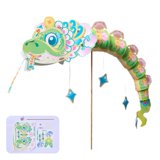 Good Luck DIY snake lantern Chinese Style Lantern Lamp Kids S2Y9 ...