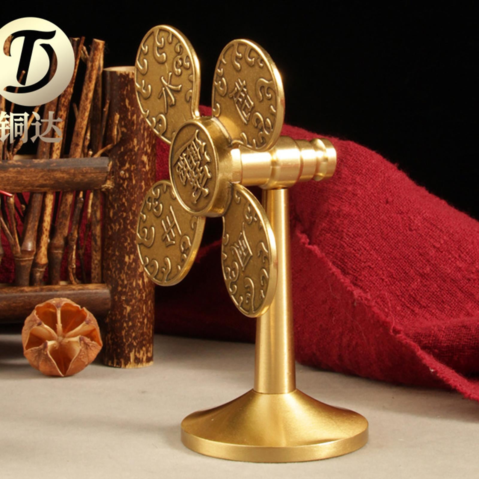 Good Luck Financial Ornaments Feng Shui Resin Statue Wealth Decorative ...