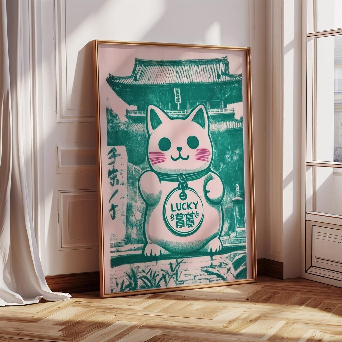 Good Luck Gift Ideas For Friends Fortune Maneki Neko Present Japanese ...