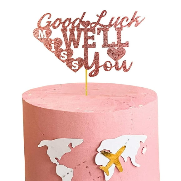 Farewell Cake Topper