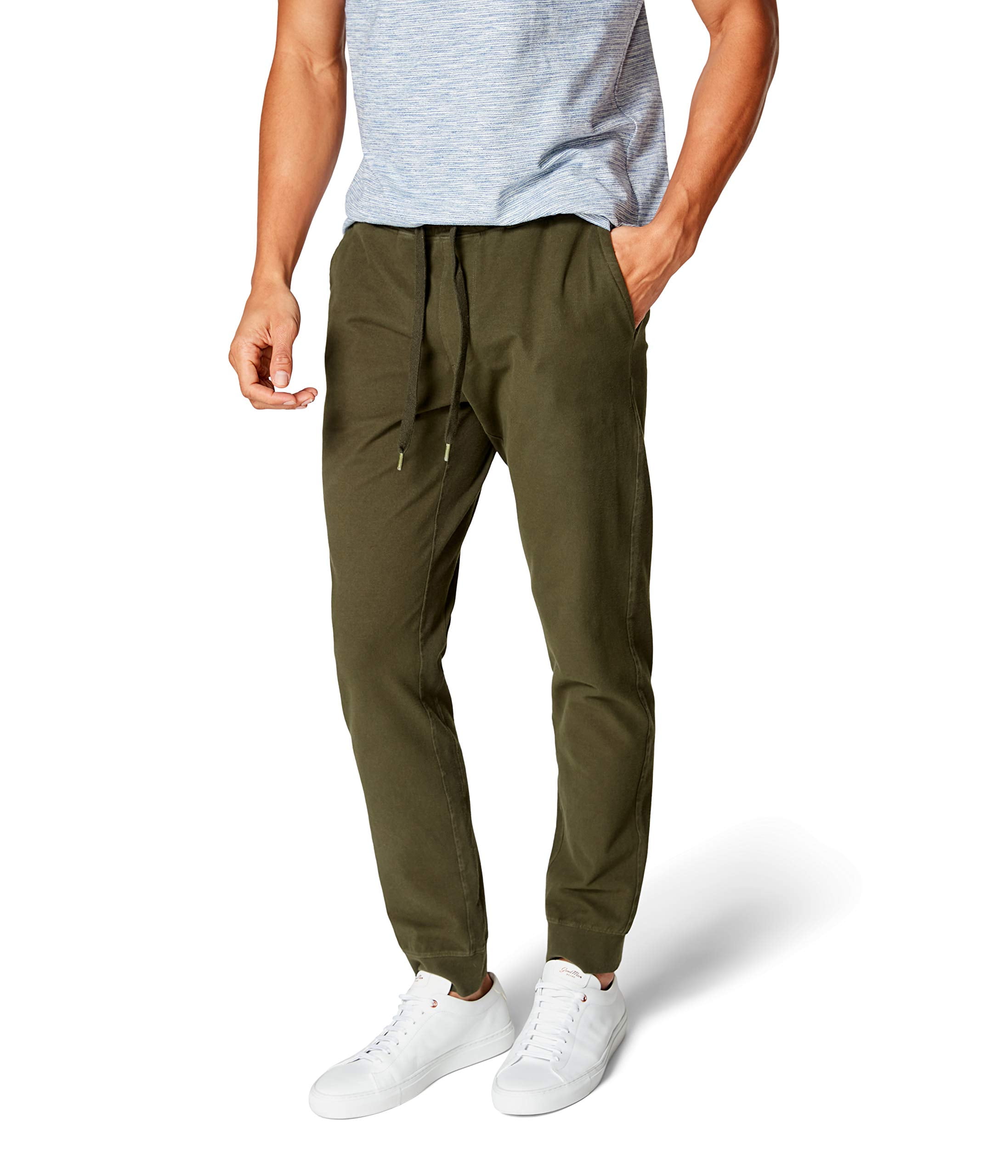 Good Man Brand Flex Pro Jersey Jetset Jogger Pants (Rifle Green, Large ...