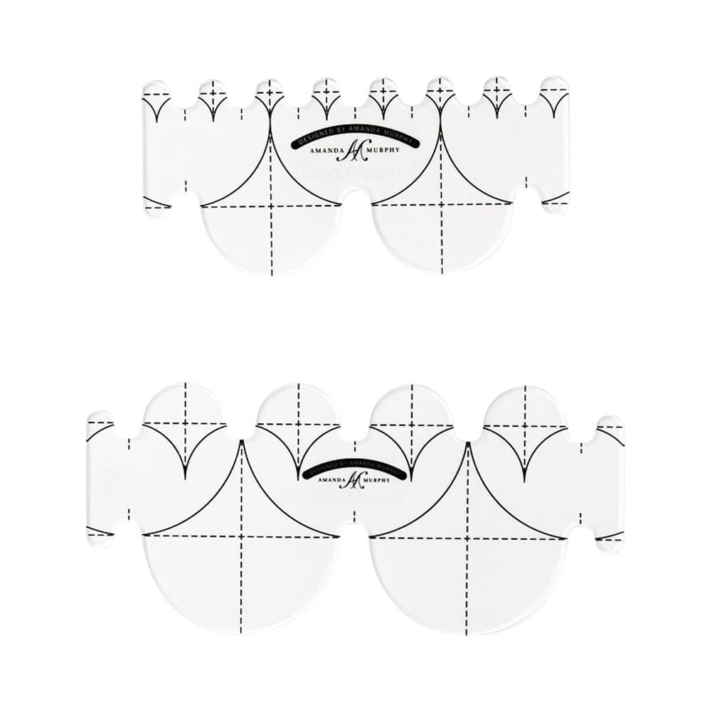 Good Measure, Clamshell Ruler Templates - 2 Piece - Walmart.com