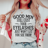 Good Men Still Exist Tee Athletic Heather S Peachy Sunday T-Shirt ...