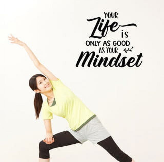 Good Mindset Wall Decals for Motivation - Inspiring Wall Art Sticker ...