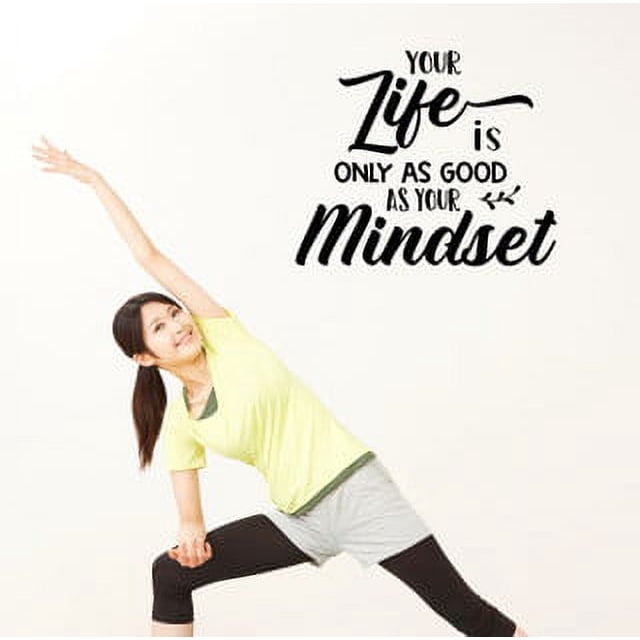 Good Mindset Wall Decals for Motivation - Inspiring Wall Art Sticker ...