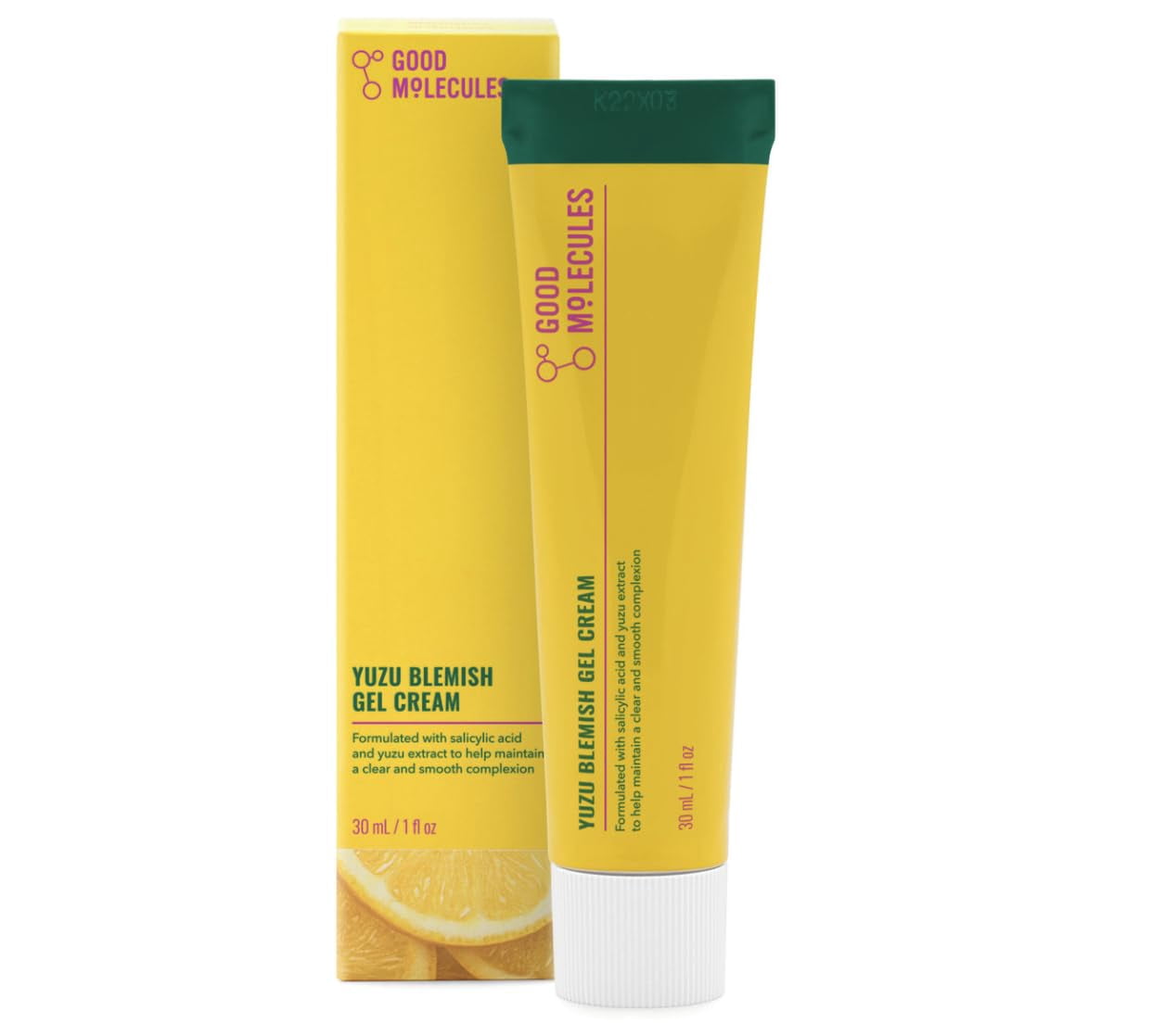 Good Molecules Yuzu Blemish Gel Cream 30ml/1oz - Lightweight ...