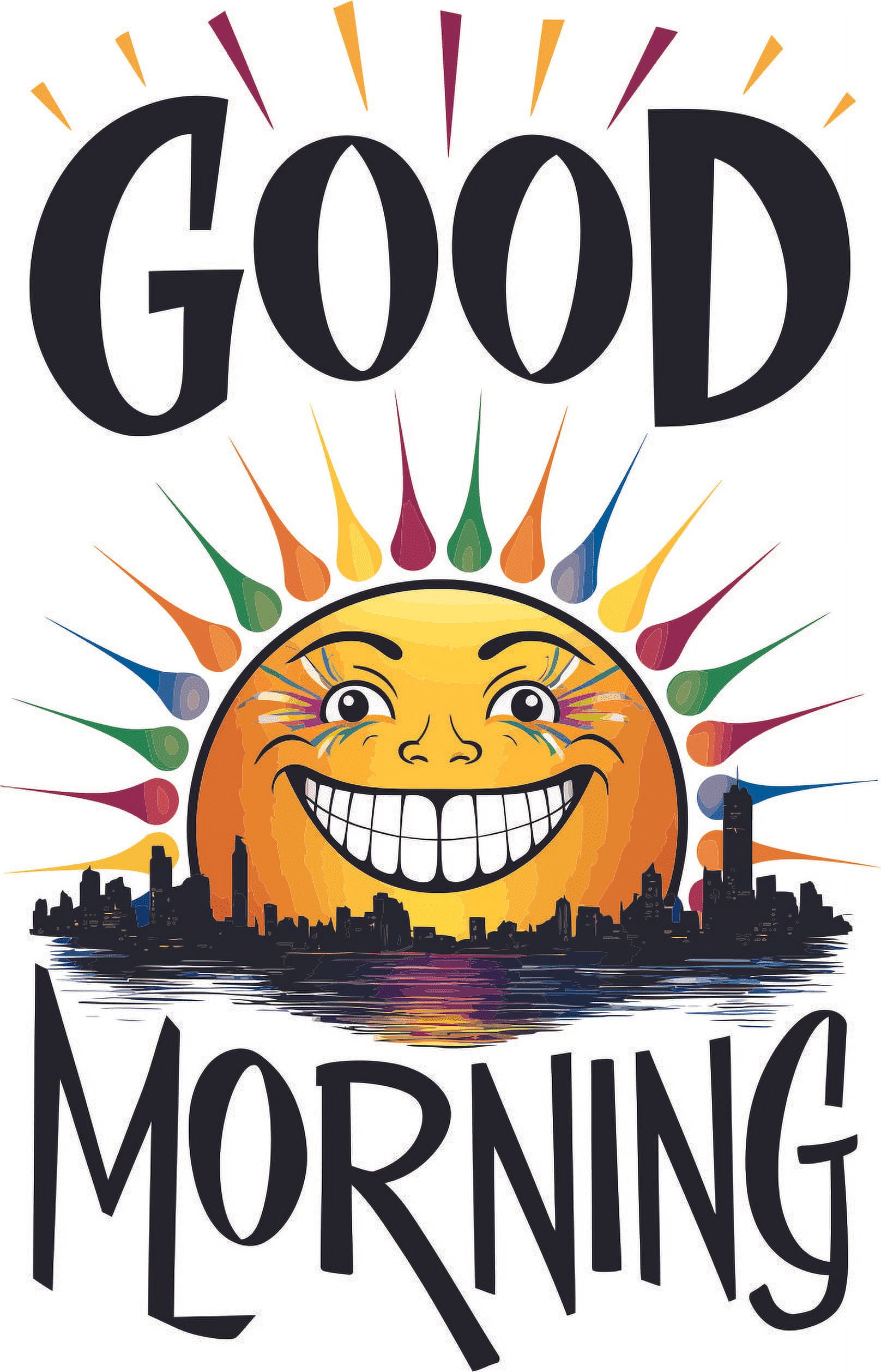 Good Morning Happy Sunrise Sun Quote Positive Life Motivation ...