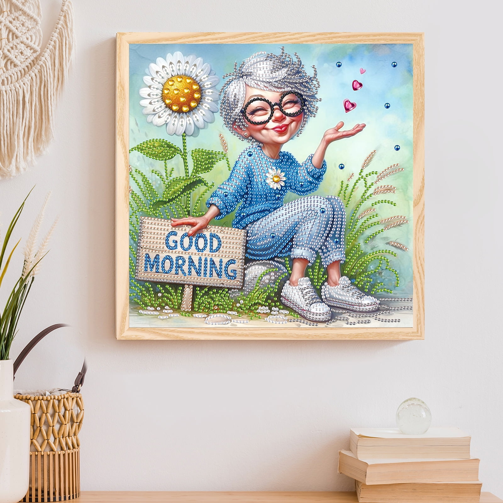 Good Morning Ladies Diamond Art Painting Kit - Walmart.com