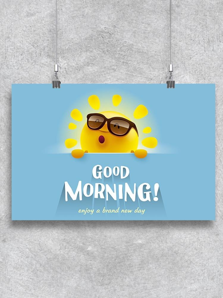 Smartprints Shutterstock Good Morning! 24" x 36" Poster - Walmart.com