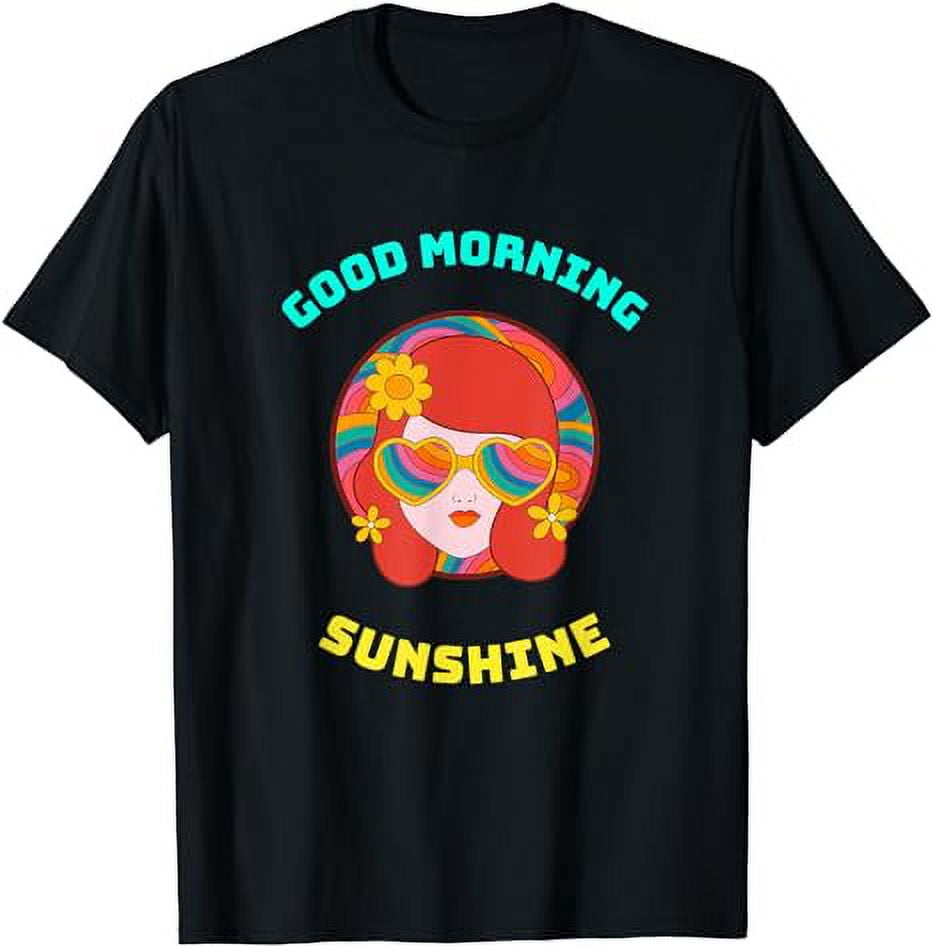 Good Morning Sunshine (I Love The 70s) T-Shirt - Walmart.com