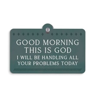 Good Morning This Is God, Sign - Walmart.com