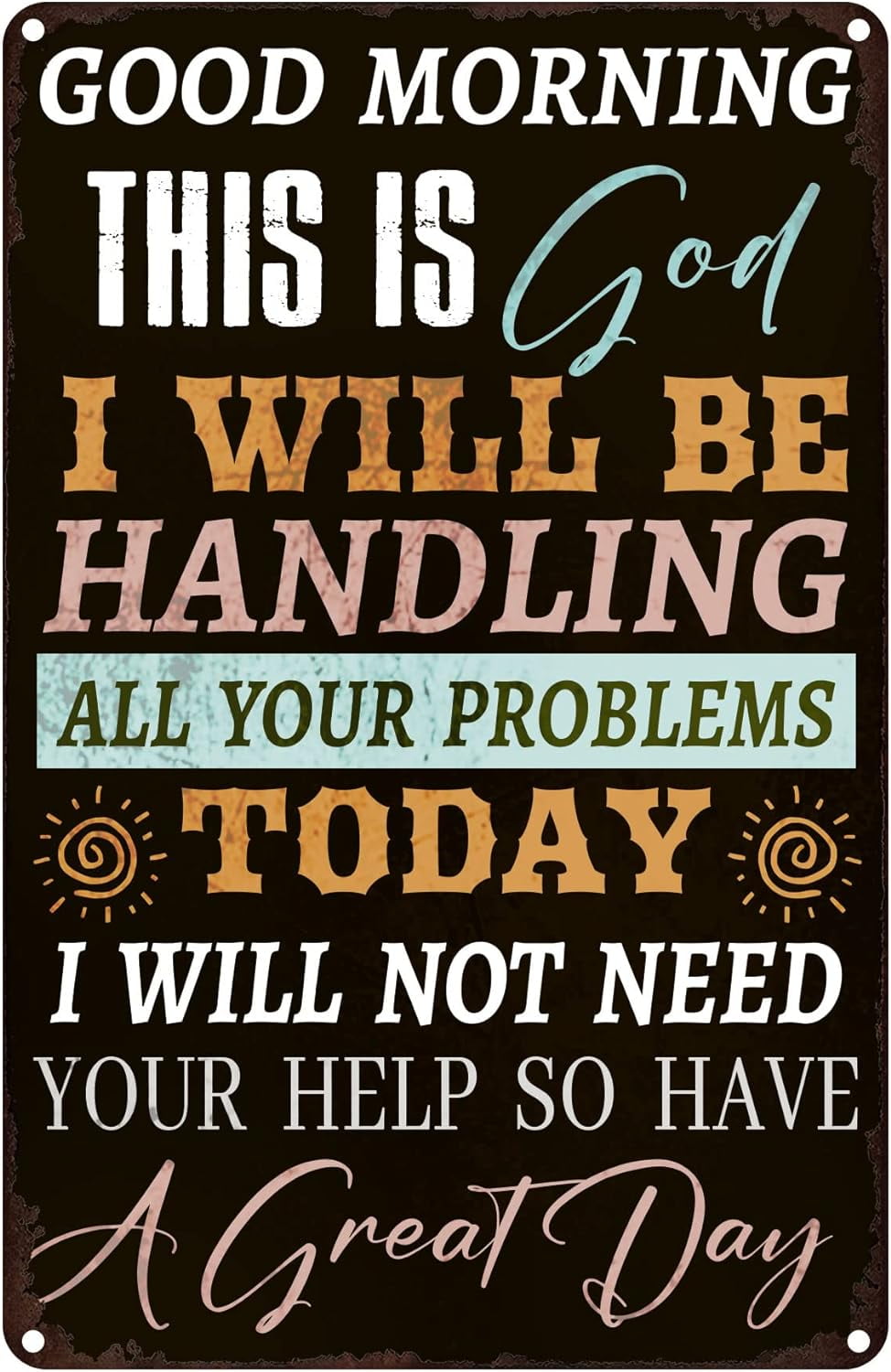 Good Morning This is God I Will be Handing All Your Problems, Funny God ...