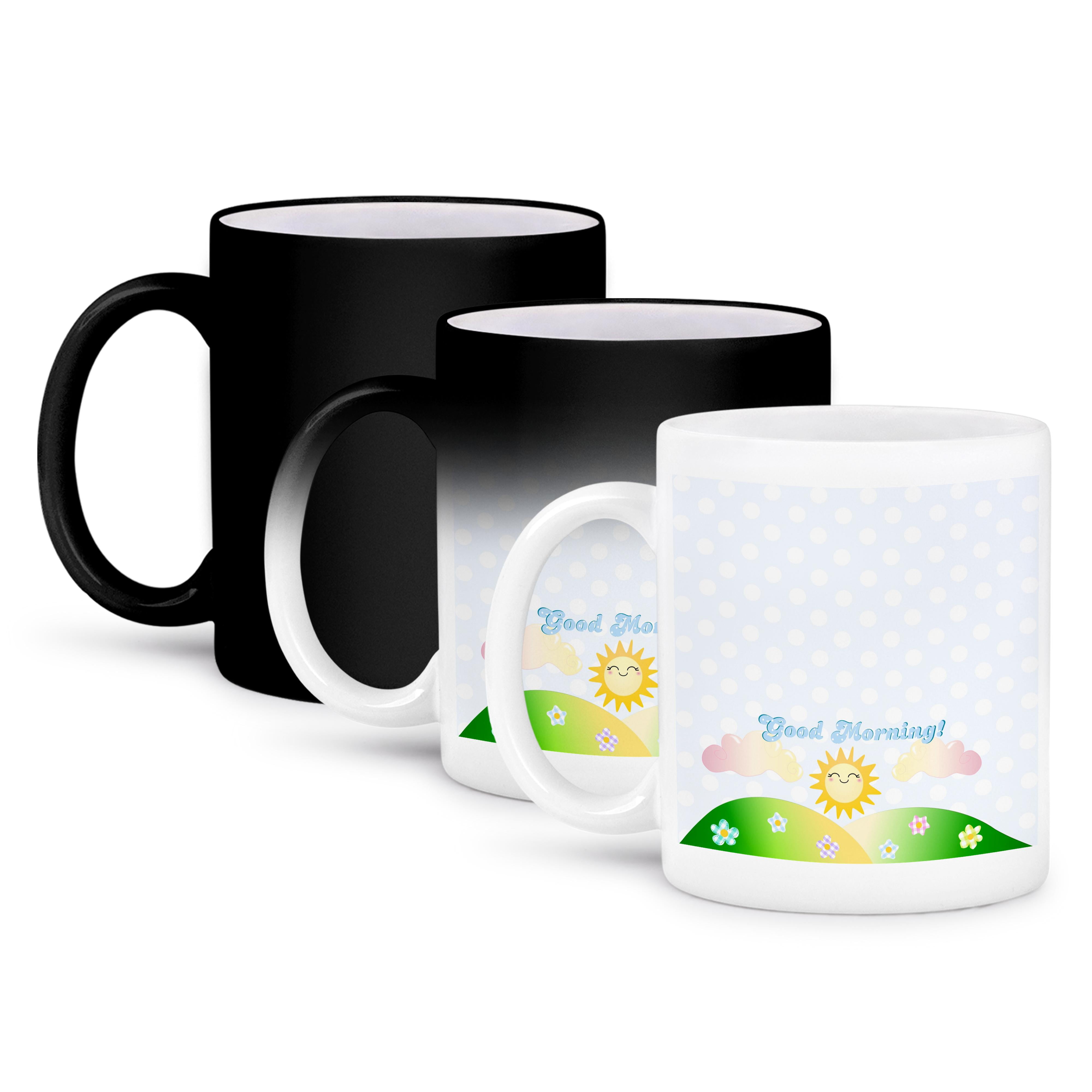 3dRose, Good Morning sunshine - cute kawaii happy sun rising over hills ...