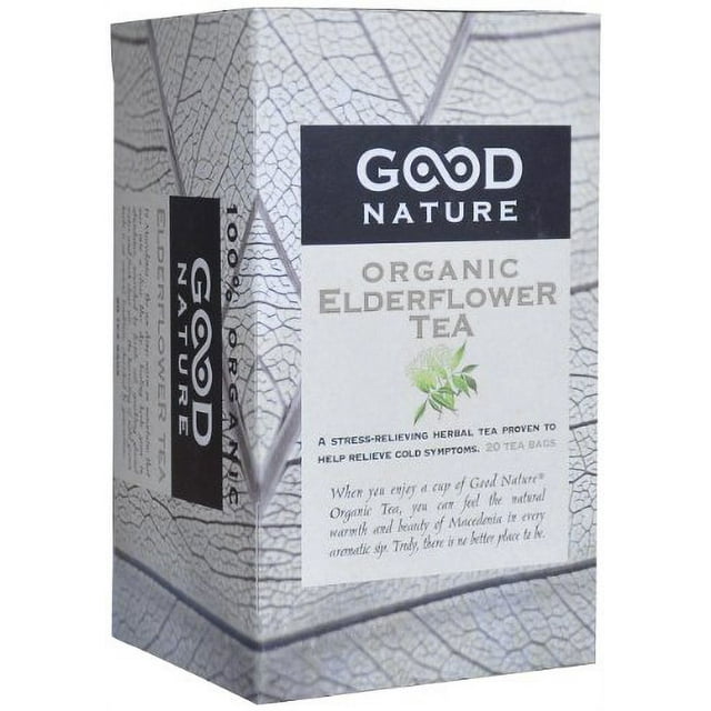 Good Nature Organic Elderflower Tea, 1.07 Ounce - Walmart.com