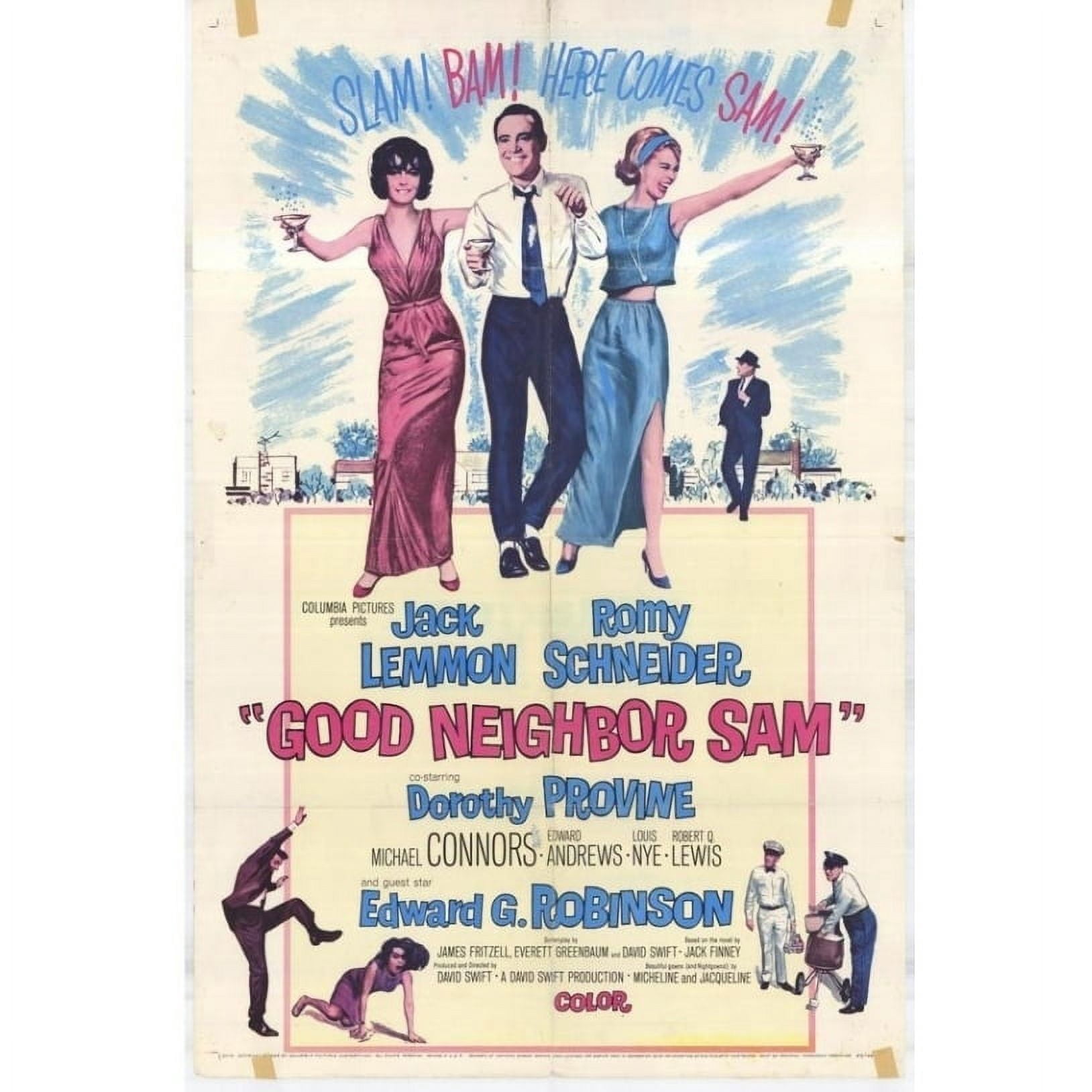Good Neighbor Sam Movie Poster (11 x 17) - Walmart.com