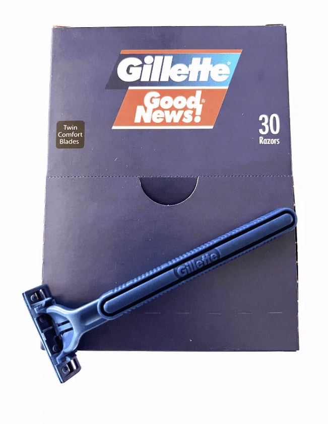 Good News Disposable Razors Twin Blade Box of 30 Razors for ...