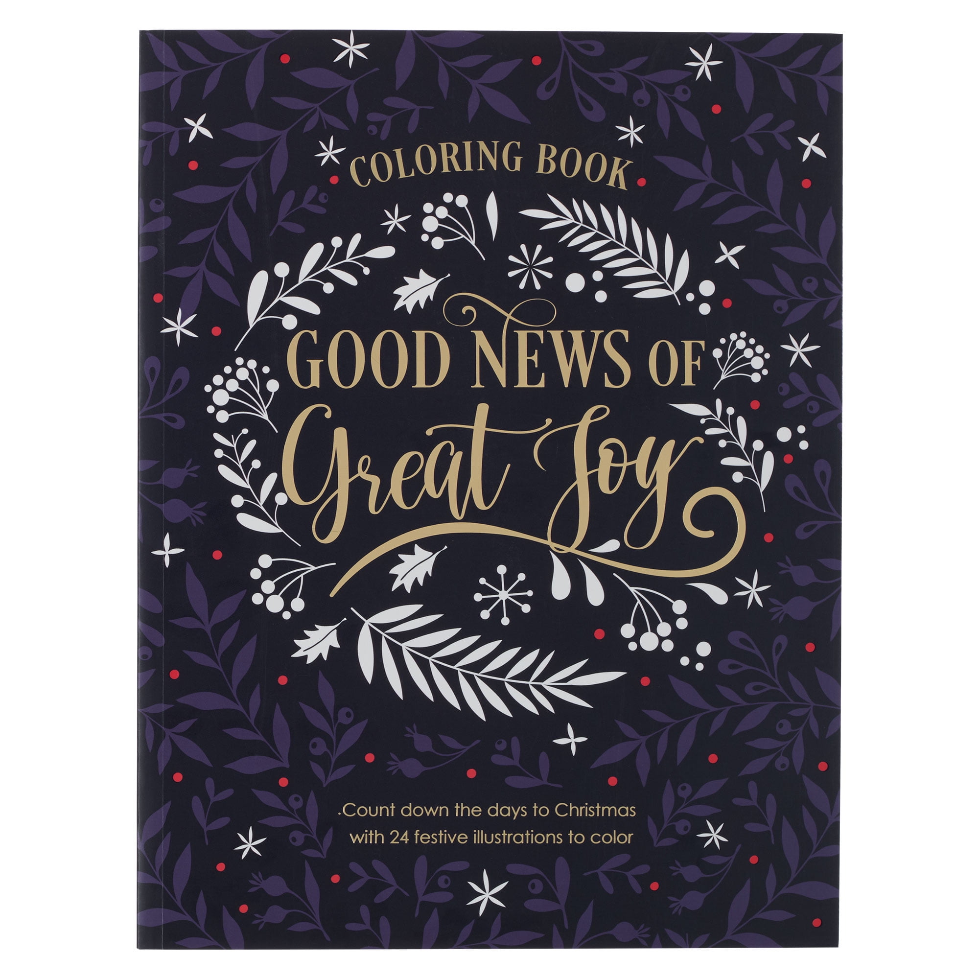 Good News of Great Joy Christmas Coloring Book for Women and Teens with ...