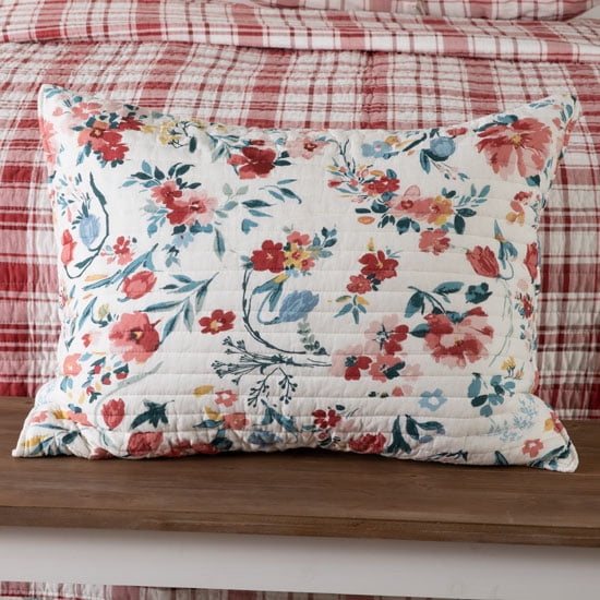 Good Night Gracie Standard Floral Pattern Sham - Walmart.com
