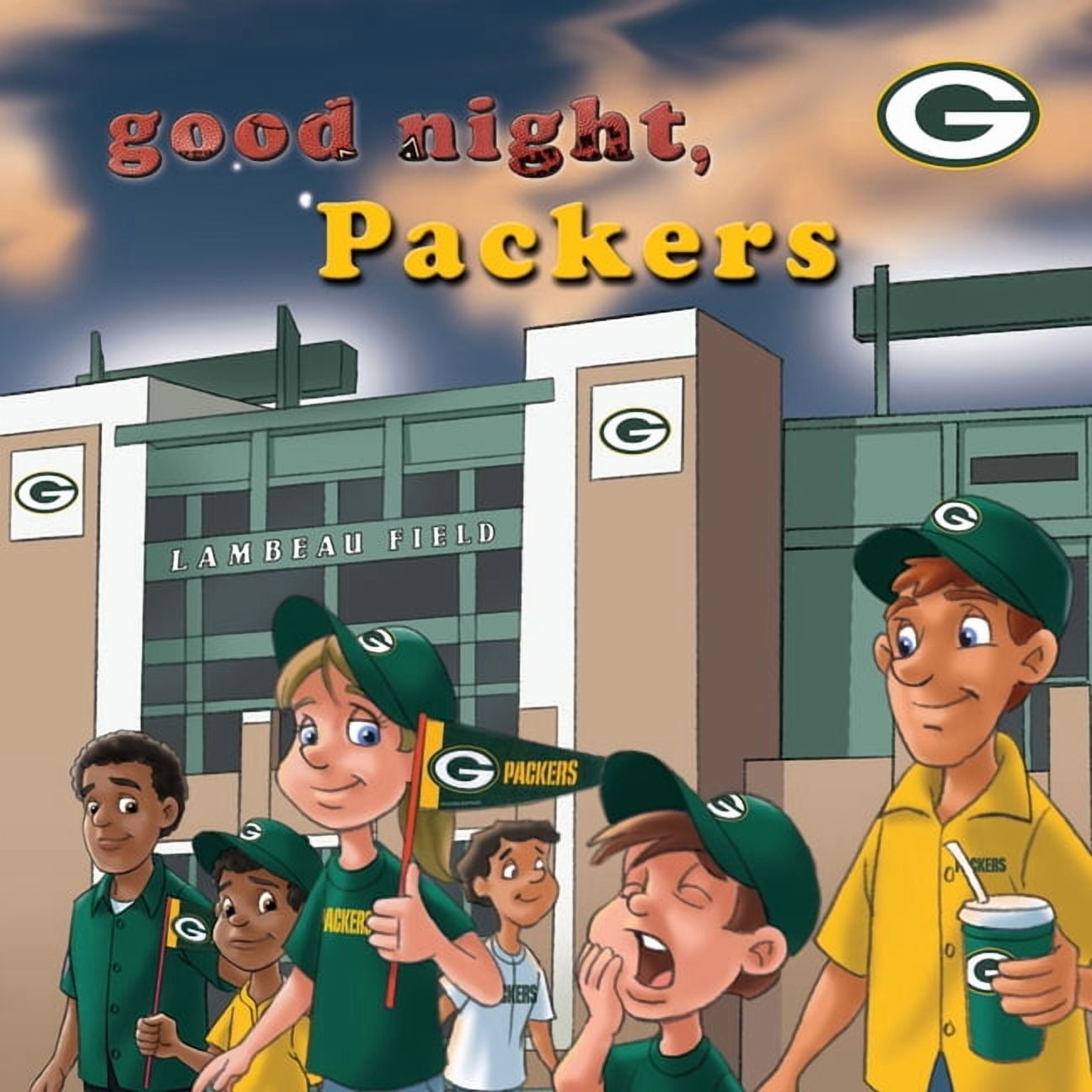 Good Night Packers, (Hardcover) - Walmart.com