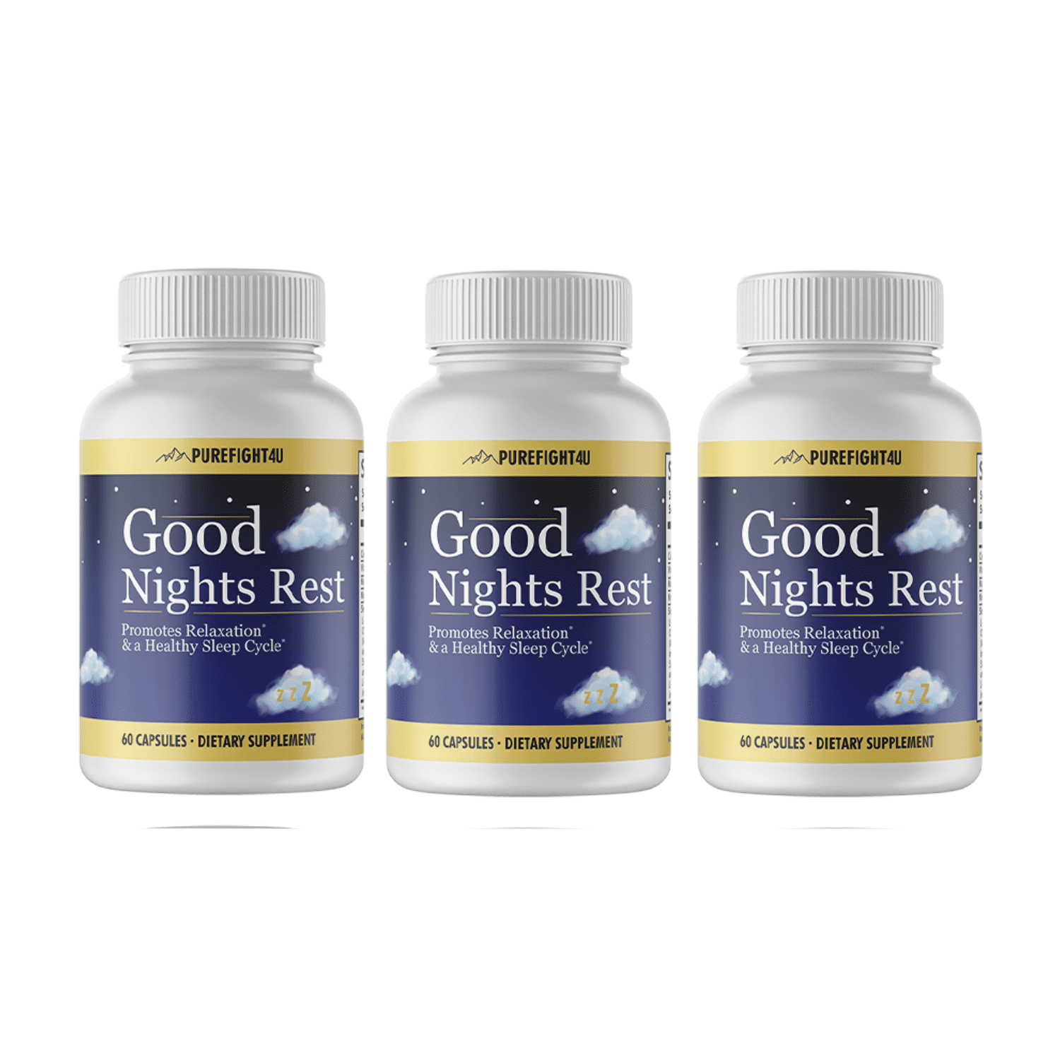 Good Night Rest Promotes Relaxation & Healthy Sleep Cycle-10Bottles-600 ...