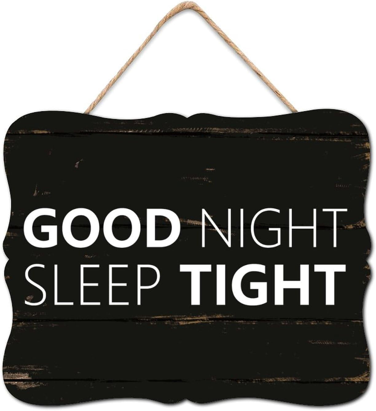 Good Night Sleep Tight Wood Hanging Sign Wood PlaqueFamily Love Vintage ...