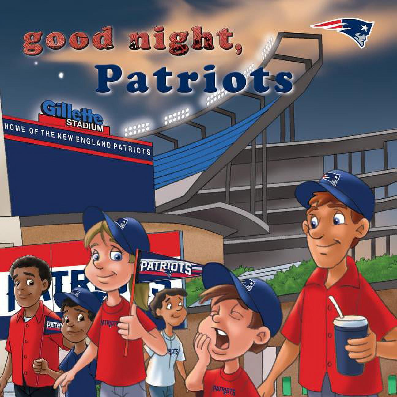 Good Night Team Books Good Night Patriots-Board, (Board Book) - Walmart.com