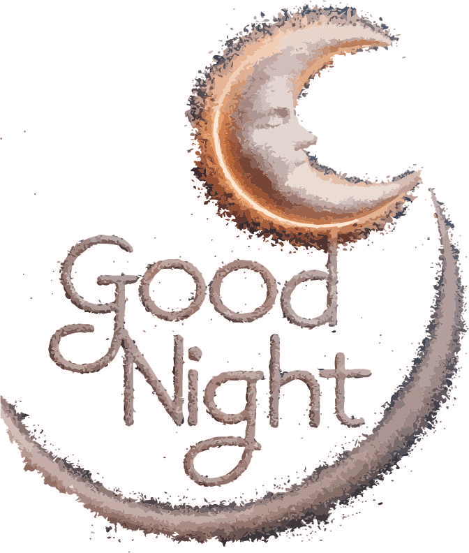 Good Night Time Moon Sleep Sleeping Moons Quote Positive Life ...