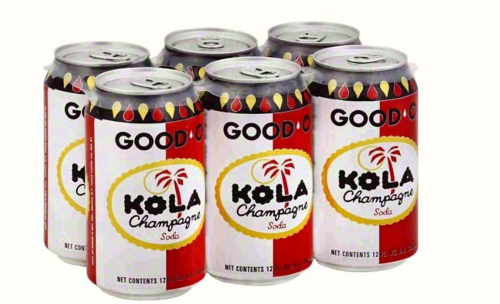 Good O Kola Champagne Soda 12 Fl Oz Cans(Pack of 6) - Walmart.com