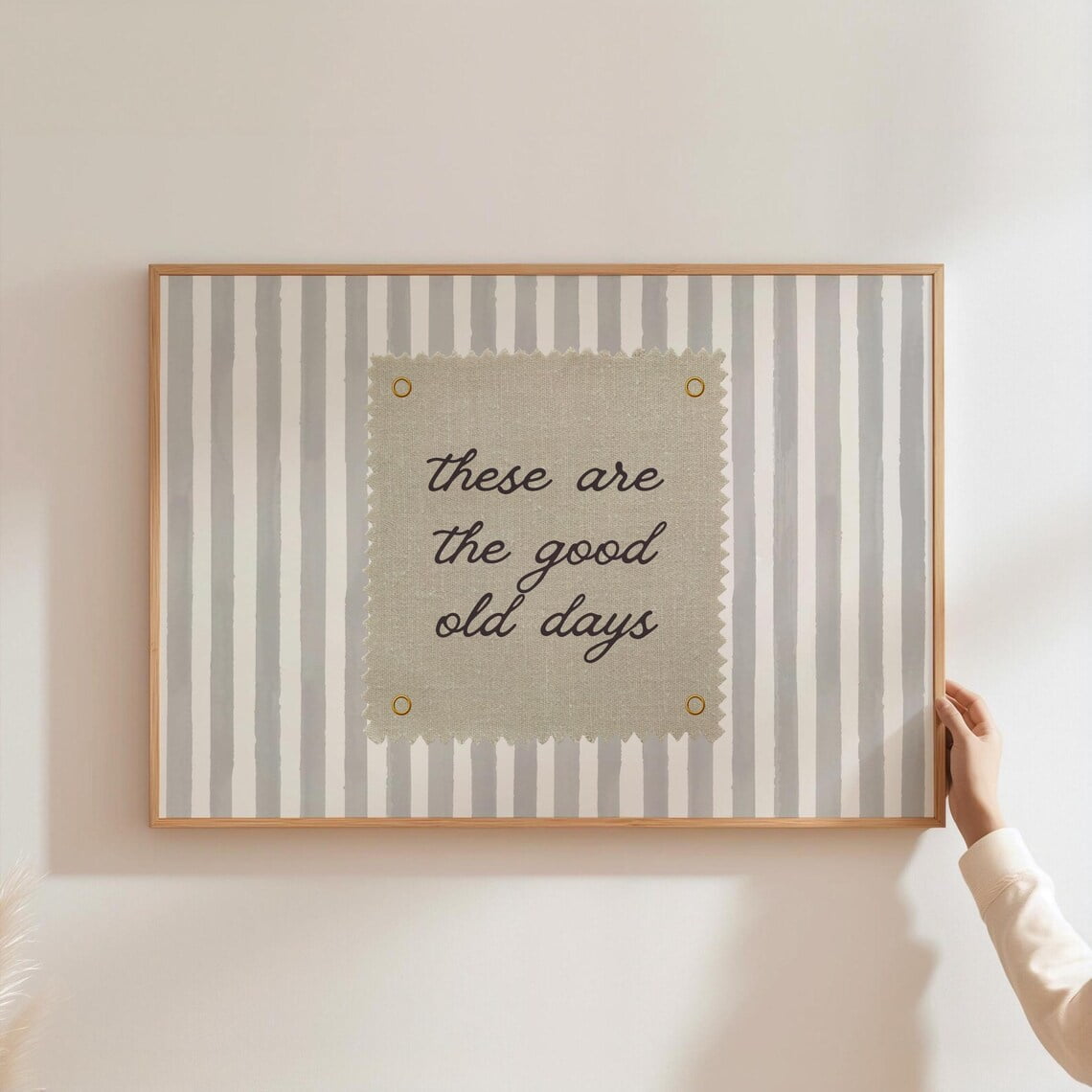 These Are The Good Old Days Poster Inspirational Family Wall Art ...
