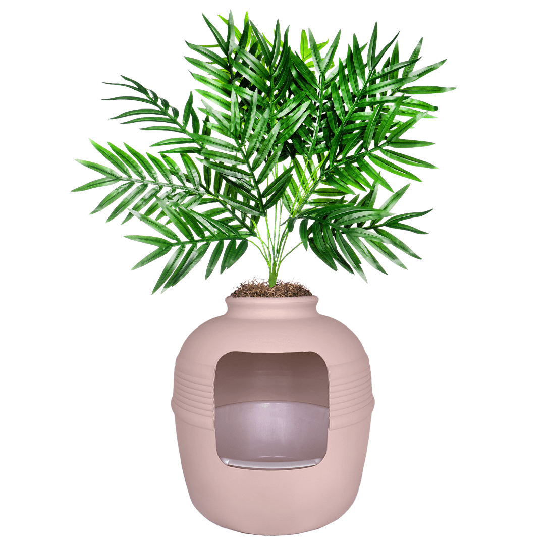 Good Pet Stuff Hidden Cat Litter Box, 19"x19"x21" Pink - Walmart.com