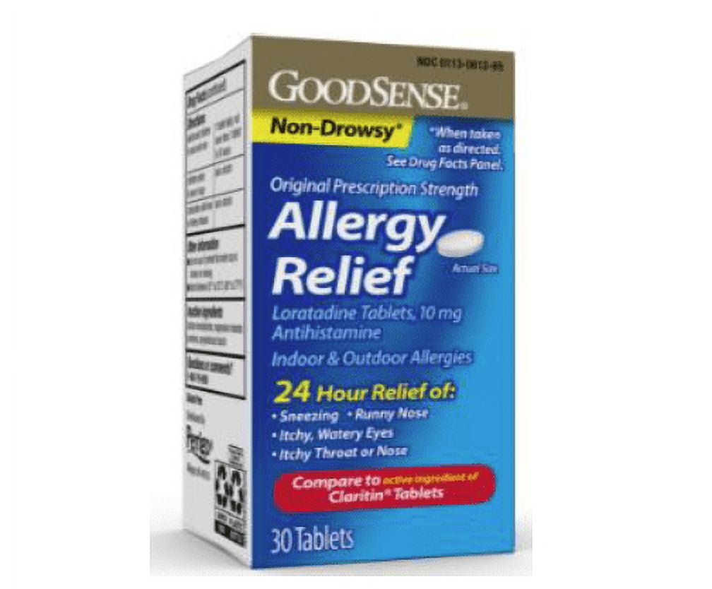 Good Sense Allergy Relief Loratadine Tablets, 10 mg 30 ea HSA/FSA ...