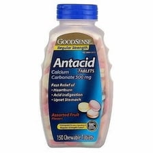 Tums Naturals Ultra Strength Chewable Antacid Tablets for Heartburn ...