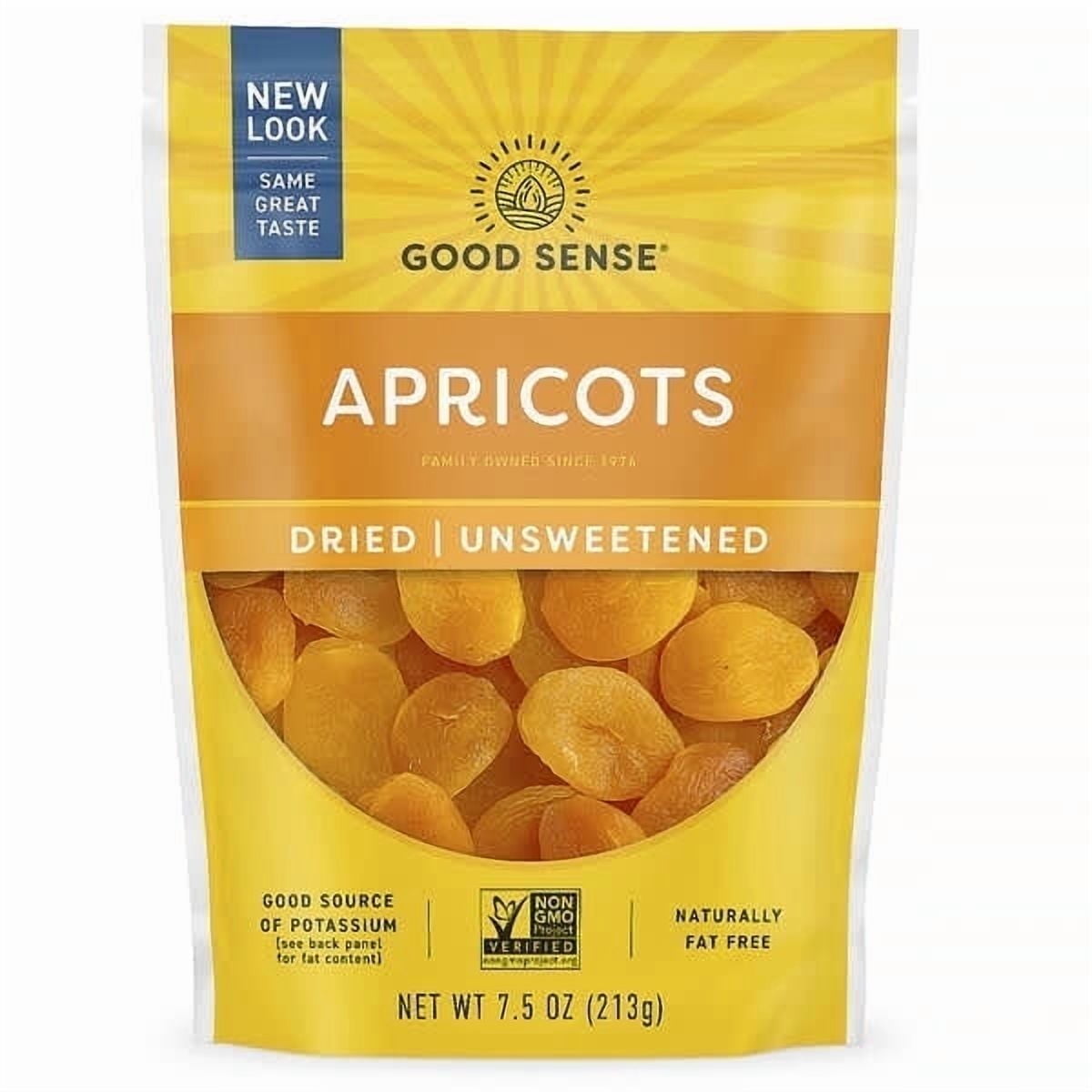 Good Sense, Apricots, Dried & Unsweetened, 7.5 oz - Walmart.com