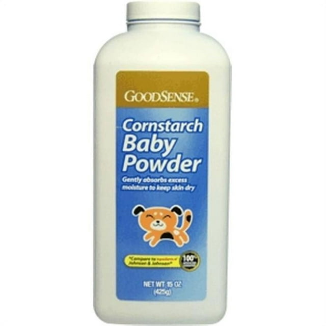 Good Sense Cornstarch Baby Powder- 15 oz - Case of 12 - Walmart.com